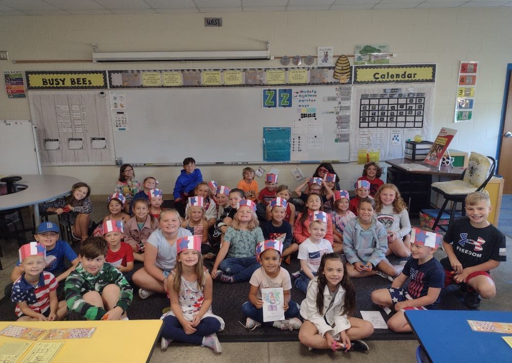 Benton Community Elementary Students Celebrate Constitution Day ...